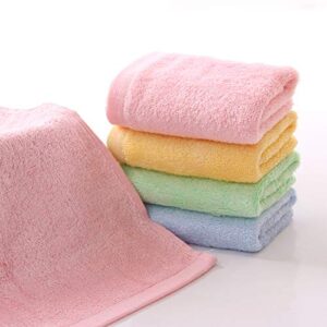 Hand Towels, YiYaYo Bamboo Washcloth Hand Towel Set [ 8-Pack, 10'' x 20''], Multi-Purpose Fingertip Towels, Super Softness Face Cloths, Towels for Baby, Kids, Bathroom, Hote, Spa, Kitchen, and More