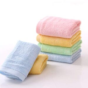 Hand Towels, YiYaYo Bamboo Washcloth Hand Towel Set [ 8-Pack, 10'' x 20''], Multi-Purpose Fingertip Towels, Super Softness Face Cloths, Towels for Baby, Kids, Bathroom, Hote, Spa, Kitchen, and More