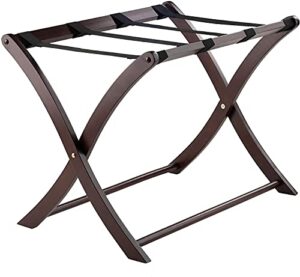 winsome scarlett cappuccino luggage rack