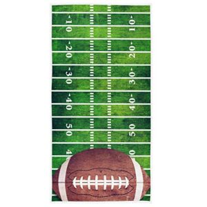 vdsrup grunge american football hand towels sports field towel soft bath bathroom towels thin guest kitchen tea towels dish washcloths housewarming gifts 16 x 30 in