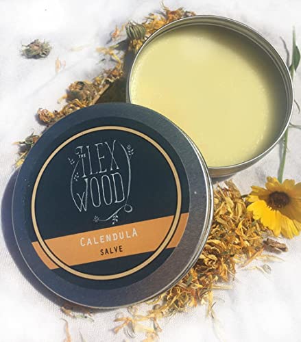 Calendula Salve - all natural balm - palm oil free, cruelty free, plastic free, moisturising, handcrafted & organic - 100ml