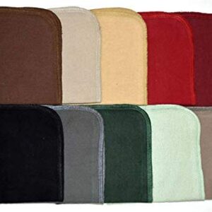 1 Ply Cotton Flannel 12x12 Inches Set of 10 Earthtones Napkins