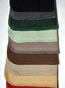 1 Ply Cotton Flannel 12x12 Inches Set of 10 Earthtones Napkins