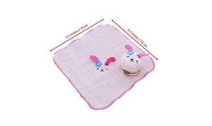 3D Colorful Towel 100% Cotton Cute Kids Washcloth Gift Set for Kids 8.7 x 9.5 inch (Chicken, Rabbit, Penguin, Panda)