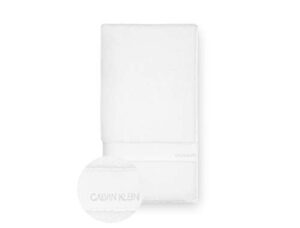 calvin klein home tracy towel, wash cloth, white