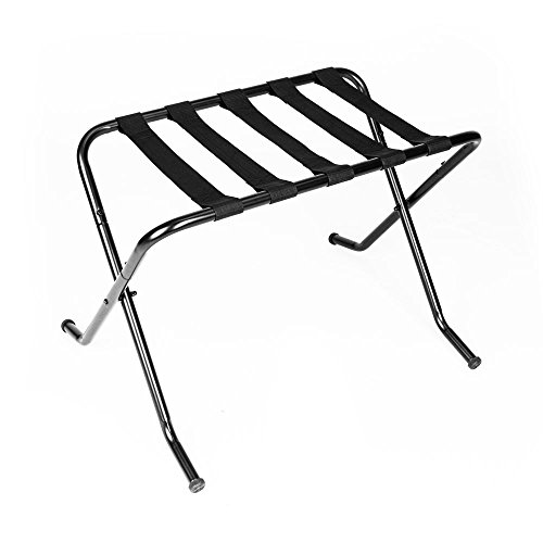 UDeuxff Luggage Rack,Portable Metal Luggage Rack for Guest Room Suitcase Stand Hotel Bedroom,680*400*560MM