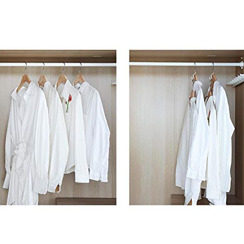 12 Pieces Clothes Hanger Hooks Cascading Clothes Hanger Hooks Multi-Function Cascading Clothes Hanger Hooks Plastics Hanger Extenders Cascading Hanger Hooks Storage Clothes Rack Hanger Hooks, White