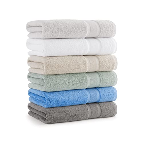 Aston & Arden Recycled Solid Turkish Washcloths - (Set of 8) Soft & Absorbent Eco-Friendly Aegean Cotton Blend, 600 GSM, Decorative Towel for Bathroom, Home, Hotel, and Salon, Wheat Beige