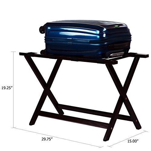 Heavy Duty 30-inch Extra Wide Luggage Rack