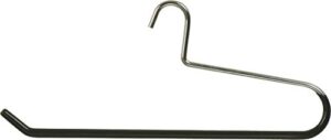 heavy duty metal quilt hanger, heavy guage steel hanger with vinyl non-slip coating for pants linens or textiles (set of 1) by the great american hanger company