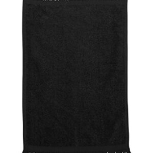 Q-Tees - Fringed Reversible Fingertip Towel (Size: 11" W x 18" L)