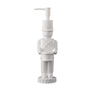 skl home vern yip christmas carol soap dispenser, white