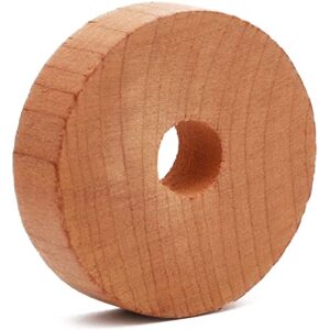 Juvale Cedar Rings for Hangers, Cedarwood Closet and Drawer Freshener (1.5 in, 36 Pack)