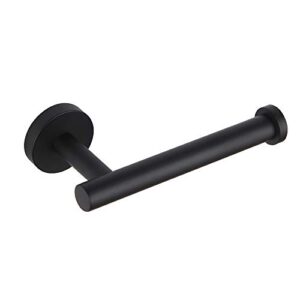 gerz bathroom toilet paper holder sus 304 stainless steel matte black tissue paper roll holder wall mount