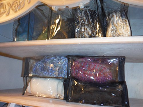 Sweater and Scarf Storage Bags(10 bags in each set) bags measure 12x10x4