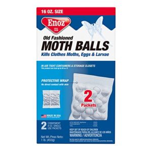 Enoz Old Fashioned Moth Balls, 16 Ounce