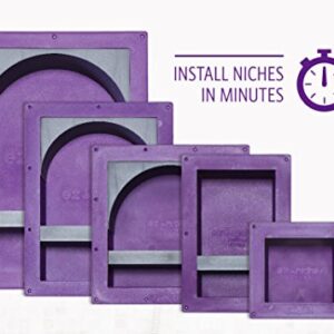 EZ-NICHES - USA - EZLRN - 14in X 22in - Made To Tile - Recessed Tile Wall Shampoo Soap Niche