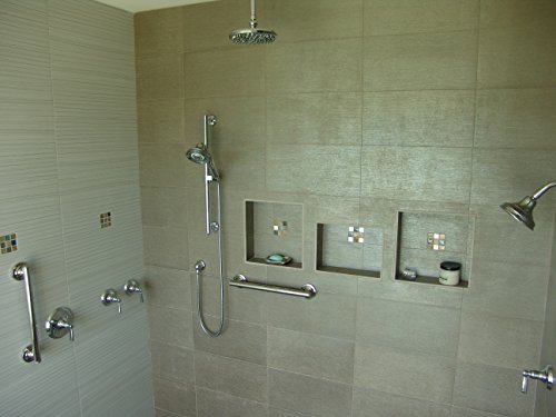 EZ-NICHES - USA - EZLRN - 14in X 22in - Made To Tile - Recessed Tile Wall Shampoo Soap Niche