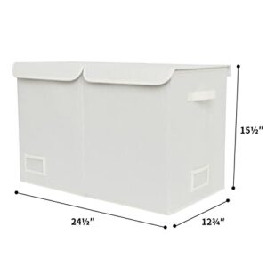 GRANNY SAYS Bundle of 1-Pack Large Storage Box & 1-Pack Over The Door Storage Organizer