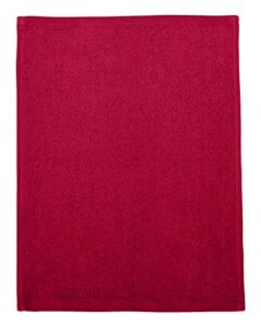 q-tees - hemmed fingertip towel (size: 11" w x 18" l)