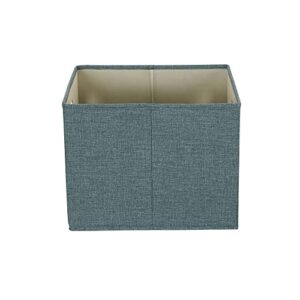 Household Essentials, Teal Storage Cubes 2 Pack