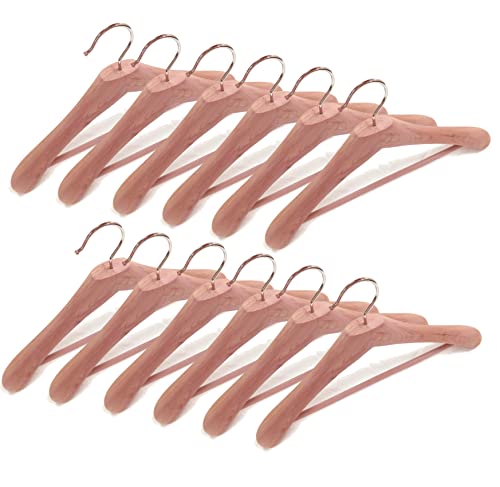 Cedar Elements 12PK Business Suit Wide Coat Hangers