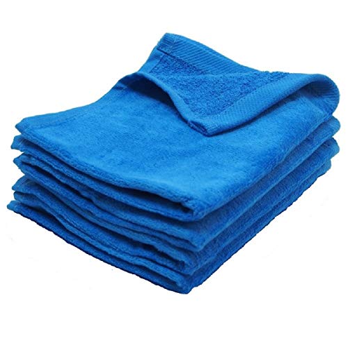 Show Car Guys Fingertip Towels Royal Blue 11" x 18" 100% Cotton Terry-Velour.