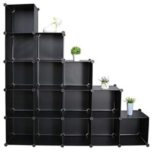 16-Cube Closet Organizer Storage Shelves Cubes Organizer DIY Cabinet Book Shelf