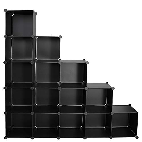 16-Cube Closet Organizer Storage Shelves Cubes Organizer DIY Cabinet Book Shelf