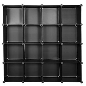 16-Cube Closet Organizer Storage Shelves Cubes Organizer DIY Cabinet Book Shelf