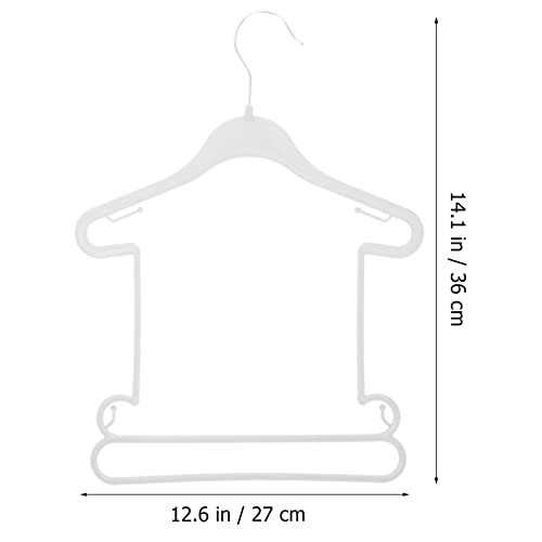 iplusmile Hangers 50 Pack Baby Hangers for Kids Clothes Plastic Kids Hangers for Nursery Children Clothes Hangers Toddler Clothes Hangers Baby Clothes Plastic Hangers 10pcs Hangers 100 Pack