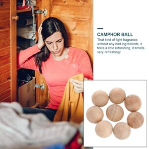 iplusmile 200PCS Cedar Balls Camphor Balls Fresh Scented Sachets Clothes Moth for Closets Drawers Clothes Storage