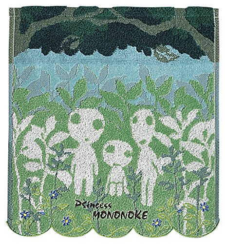 Marushin Studio Ghibli Princess Mononoke Wash Towel Forest of Mononoke