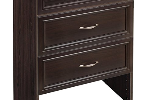 ClosetMaid 78887 SuiteSymphony Starter Tower Kit, 25" X 10" Drawer, Espresso