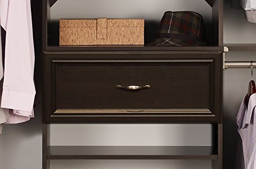 ClosetMaid 78887 SuiteSymphony Starter Tower Kit, 25" X 10" Drawer, Espresso