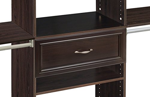 ClosetMaid 78887 SuiteSymphony Starter Tower Kit, 25" X 10" Drawer, Espresso