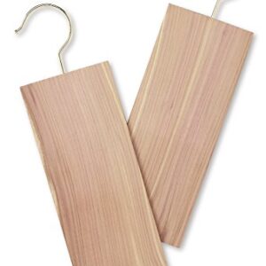 Whitmor Cedar Wood Hang Ups, S/2