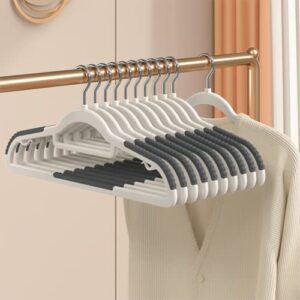 20pcs Clothes Hanger for Household Use, No Mark, Shoulder Corner Protection, Clothes Drying Rack, Wardrobe Storage Hanger, Thickened Clothes Hanger (Orange)