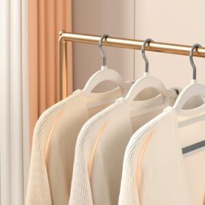 20pcs Clothes Hanger for Household Use, No Mark, Shoulder Corner Protection, Clothes Drying Rack, Wardrobe Storage Hanger, Thickened Clothes Hanger (Orange)