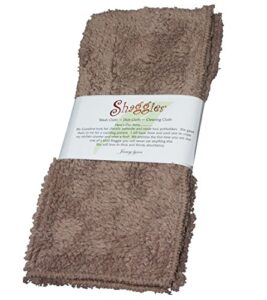 rin tan tan shaggies chenille multi purpose washcloth