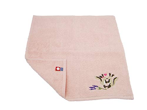 Imabari Towel Ezo-risu Monogatari Towel Handkerchief Hand Towel 10.6" x 10.0" - Made in Japan (3 Color Set)