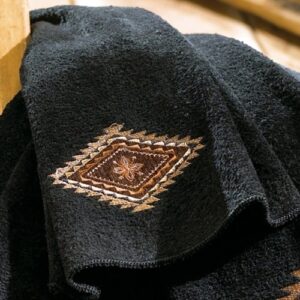 mojave black wash cloth