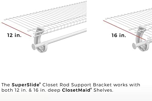 Closetmaid 3/4 Hanging Rod Support 5629