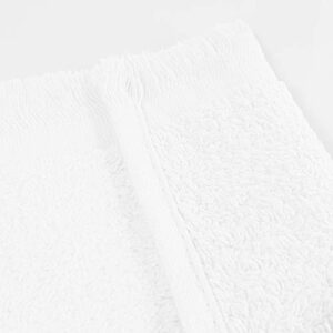 (12 Pack) 1 Dozen- Economical Fingertip Velour/Terry Towels