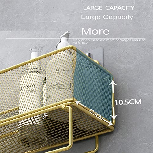 Shower Caddy Shelf Organizer, Bathroom Rack, Bathroom Toilet Wall Hanging Bath Toilet Towel Rack Storage Artifact, Bathroom Shower Organizer Rustproof Stainless Steel, Shower Caddy (??-????????)