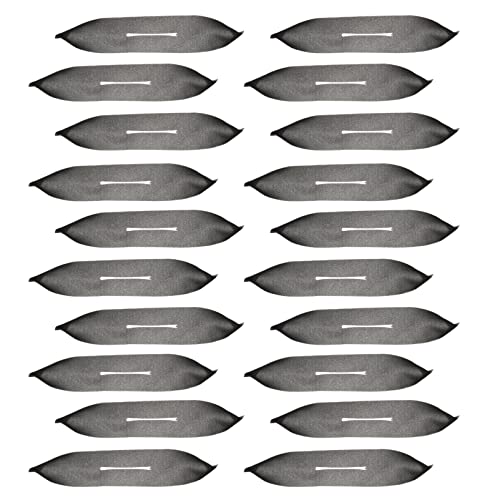 Homoyoyo Grab Handles Grips Anti- Hanger Cover 20pcs Non Hanger Foam Strips Hanger Grips Anti Clothes Hanger Strips Closet Clothes Hanging Accessories for Clothes Hangers Clear Hangers Skirt Hangers