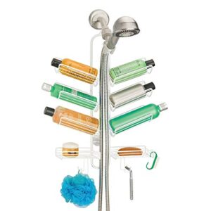 idesign verona shower caddy, white