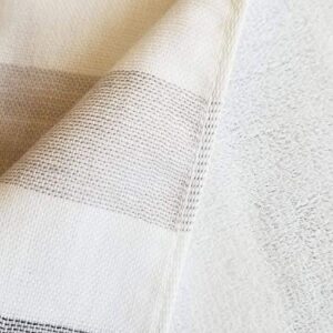 IPPINKA Senshu Japanese Towel, Ultra Soft, Quick-Drying, Two-Tone Stripes, Grey (Set of 3 Towels)