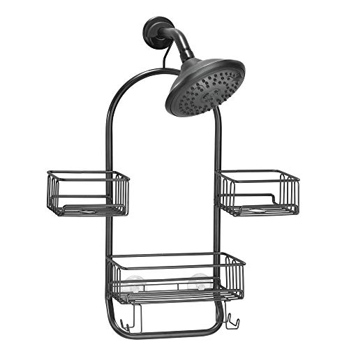 iDesign Classico Shower Caddy, Matte Black