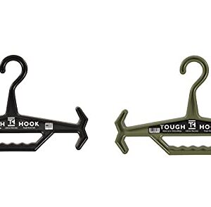 Original Tough Hook Hanger Pack Set of 2 | 1 Midnight and 1 Foliage |USA Made | Multi Pack